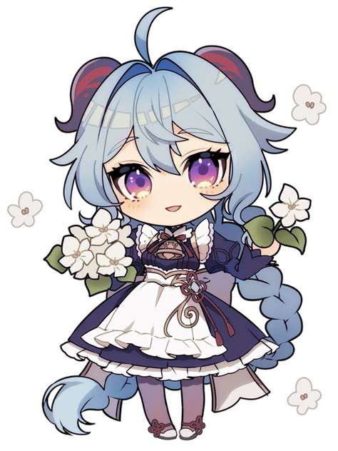 Sneaky Nex On Twitter Rt Ichi1saku ミニ甘雨メイド 原神 甘雨