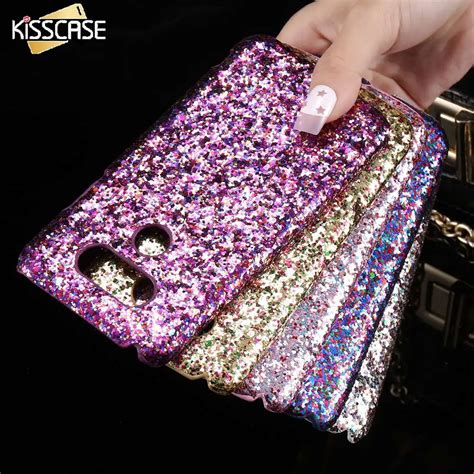 KISSCASE Shine Twinkle Phone Case For LG G Bling Glitter Girly Sexy Cover For LG G Fantasy