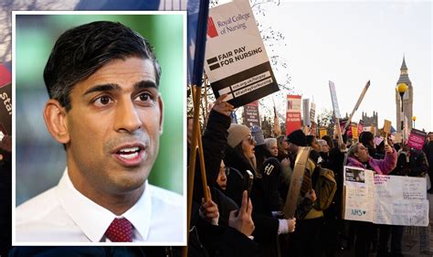 Nurses Strike Rishi Sunak Urged To Do A Deal For Britain Over Pay
