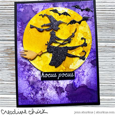 Toil And Trouble Tim Holtzsizzix Creative Chick