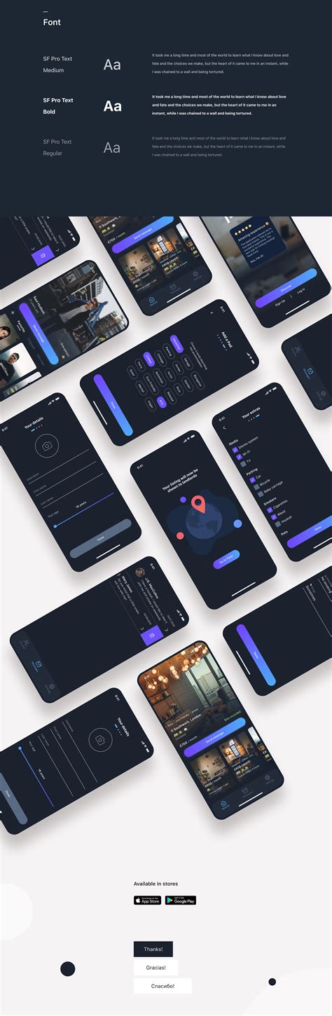 home rental marketplace mobile app ui ux on behance