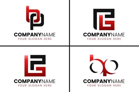 Premium Vector Creative Monogram Letter Pg Logo Design