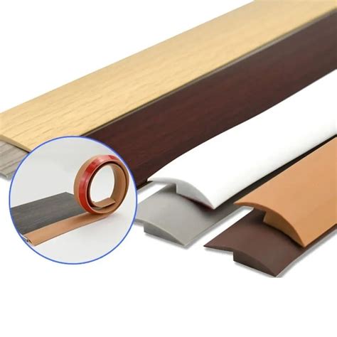 Pvc Floor Transition Strip Self Adhesive Threshold Cover Edging Trim Strip Home Self Adhesive