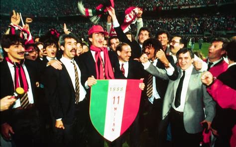 Berlusconi Al Milan Tutte Le Vittorie Campionati Champions League E