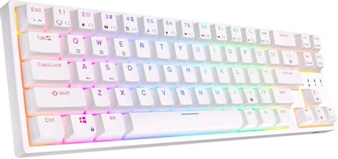 Купить клавиатура Royal Kludge RK68 Plus RGB (белый, RK Red) в Минске ...