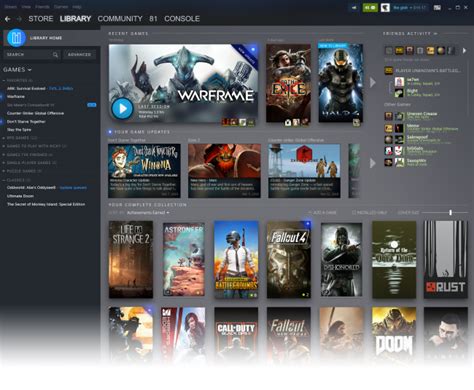Steams Library Ui Is Getting A Makeover