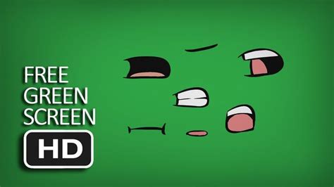 Free Green Screen Lipsync Animation