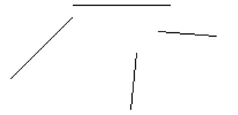 C Detect Lines Circles And Arcs In Simple Black And White Drawing