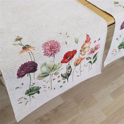 Stalo Takelis Gėlynas Ambertextilelt