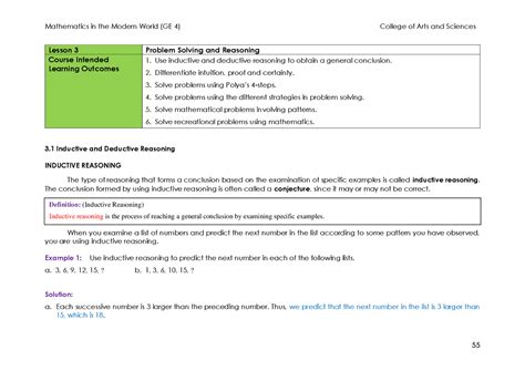 Logic Counter Example Logic Puzzles Etc Lecture Notes Mathematical