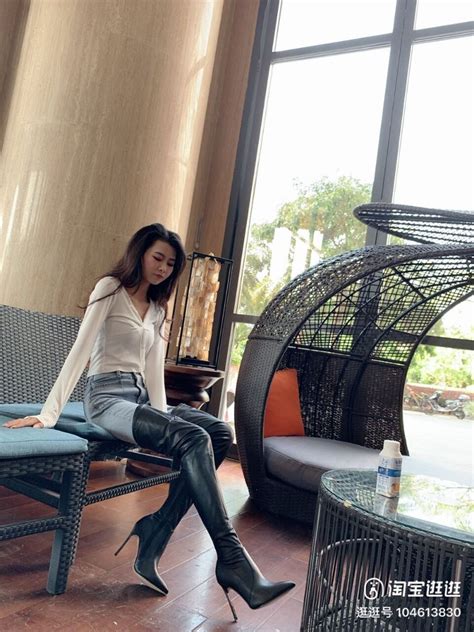 Thigh High Boots High Heel Boots Heeled Boots Girls 4 Chinese Style Hanging Chair Thigh