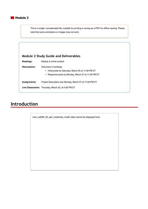 Solution Module 2 Studypool