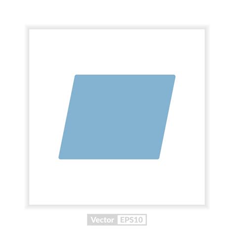 Parallelogram Shape Illustration Vector Graphic Vector Art At Vecteezy
