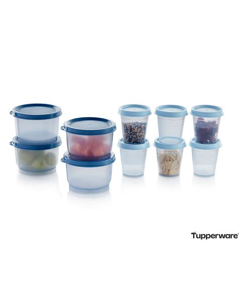Lunch And Snacks On The Go Tupperware Super Snack 10 Piece Set