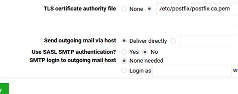 smtp starttls on port 587 not working virtualmin virtualmin community