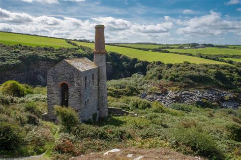 Cornish Engine House Stock Image Image Of Cornwall Night
