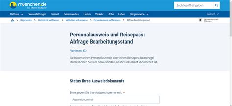 Qr Code Für Ausweis Bearbeitungsstatus Muenchen Digital