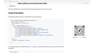 Oracle Database Ecosystem For Java Developers PDF