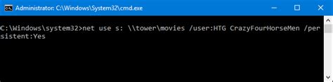 How To Map Network Drives From The Command Prompt In Windows