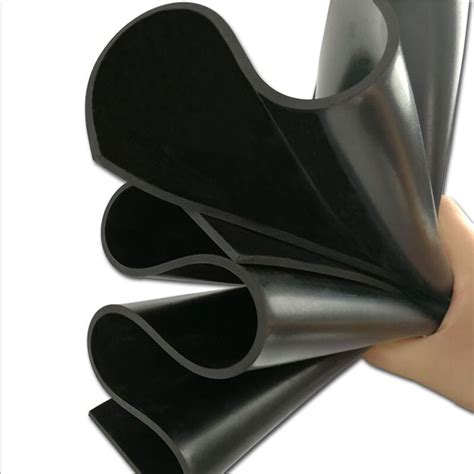 中环力安【1米 1米 8mm】橡胶垫丁晴耐油防滑减震工业胶皮三元乙丙橡胶板定做黑色绝缘胶垫 融创集采商城