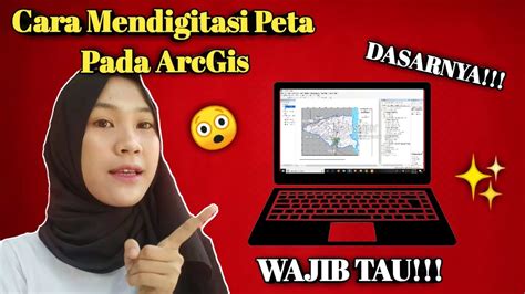 Cara Mendigitasi Peta Di Arcgis YouTube