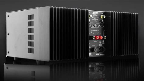 Adcom Gfa 555se Amplifier Review High Performing Power On Tap What