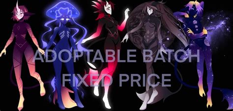 HUMANOID ADOPT BATCH [20$ FIXED PRICE] by heroheee on DeviantArt