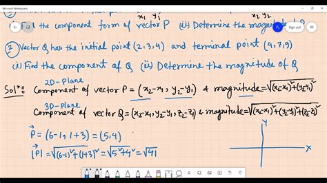 How To Find Magnitude Of Vector In Bangla Vectors Hsc Physics And Mathematics Vector