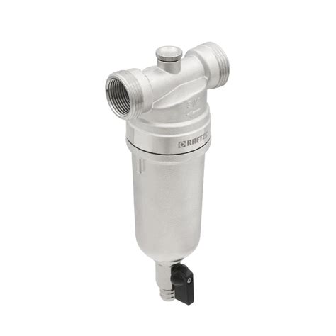 ᐉ Фільтр самопромивний Raftec Rmhf02 з манометром 3 4 • Краща ціна в Києві Україні • Купити в