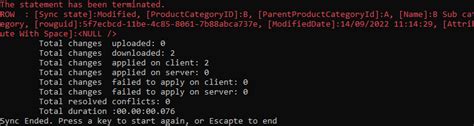 Errors — Dotmimsync 095 Documentation