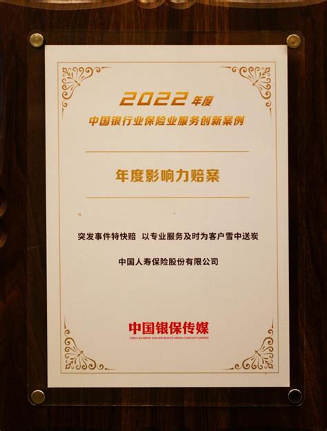 喜讯！中国人寿荣获2023年度保险业两项大奖