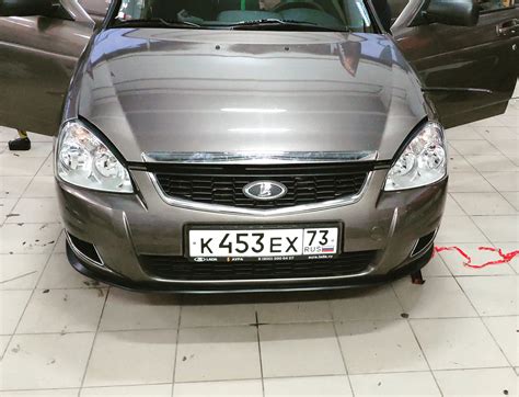 Губа шевроле Круз — Lada Приора седан, 1,6 л, 2008 года | стайлинг | DRIVE2