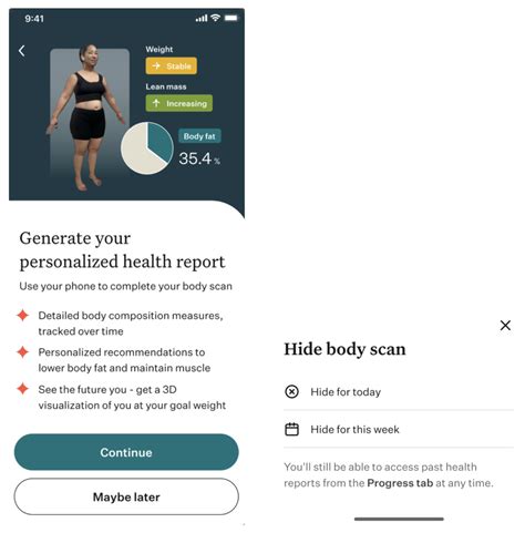 Body Scan Feature Noom Lose Weight And Keep It Off