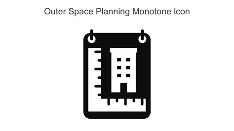 Outer Space Planning Monotone Icon In Powerpoint Pptx Png And Editable Eps Format PPT Sample