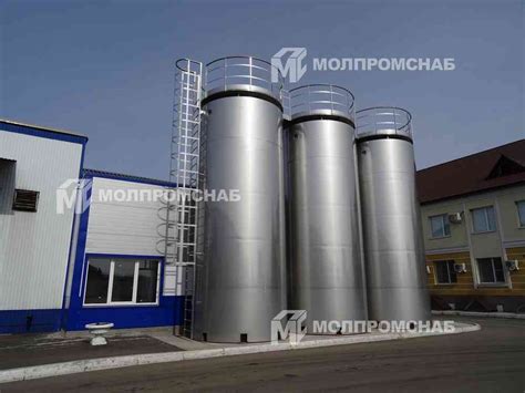 Емкости хранения молока 50 т