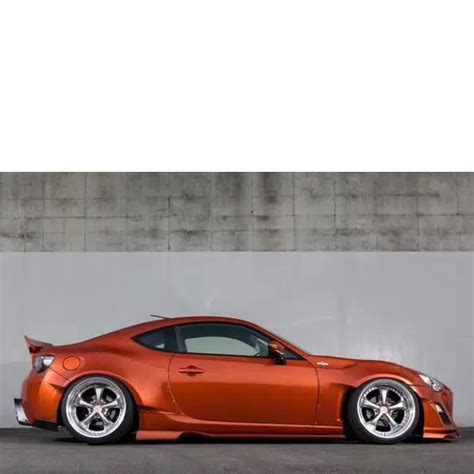 V1 Style Wide Body Kit Carbon Fiber Fibre Bodykit For Toyota Gt86 Subaru Brz With Front Rear Lip