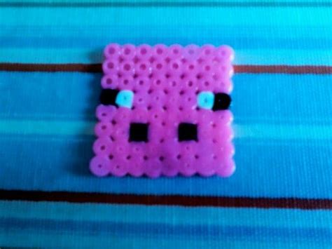 Minecraft Pig Perler Bead Pattern Perler Bead Patterns Perler Beads