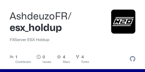 Github Ashdeuzofresxholdup Fxserver Esx Holdup