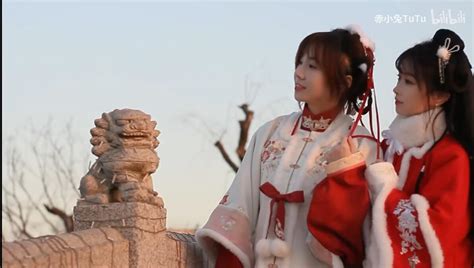 【赤小兔】赤小兔和ams的汉服写真vlog 哔哩哔哩