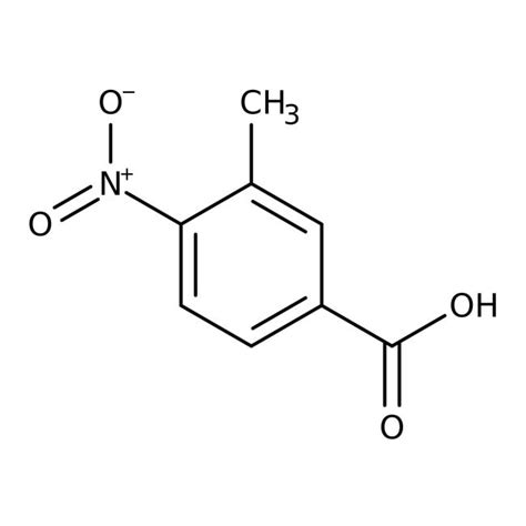 Ácido 3 metil 4 nitrobenzoico 99 Thermo Scientific Chemicals 100 g