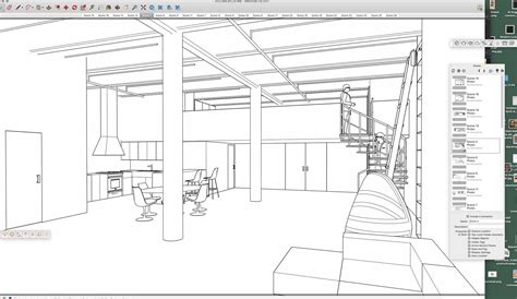 Layout Viewport Of Perspective Scene From Sketchup Seems To Increase Change Field Of View
