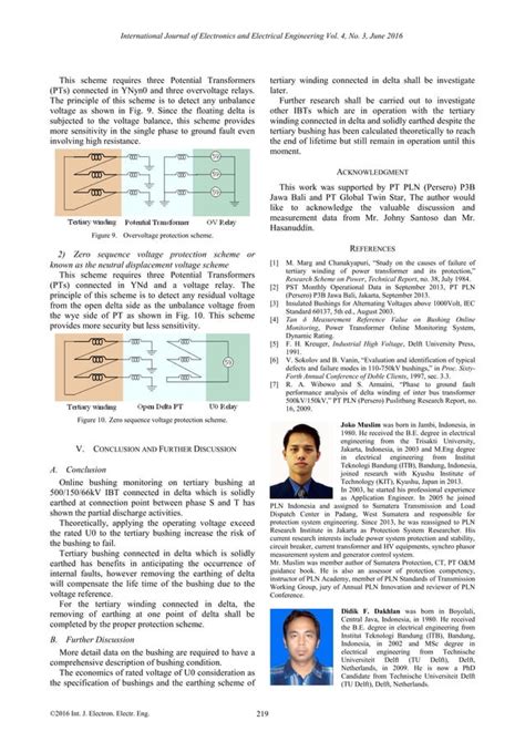 Tertiary Interbus Transformer And Alternative Protection Pdf