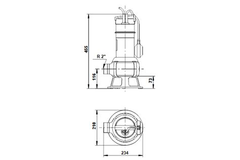 Grundfos Unilift Ap35b 50 06 A1 Afløbspumpe 10 Meter Kabel 96468356