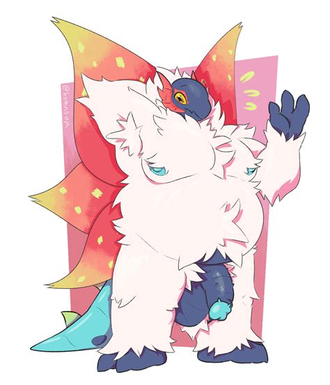 Rule Boy Alpha Channel Ancient Pokemon Anthro Armpit Hair Balls Big Balls Body Hair