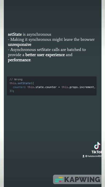 Setstate In React Learnwithme Frontend Reactjs Hook Halstorm Youtube