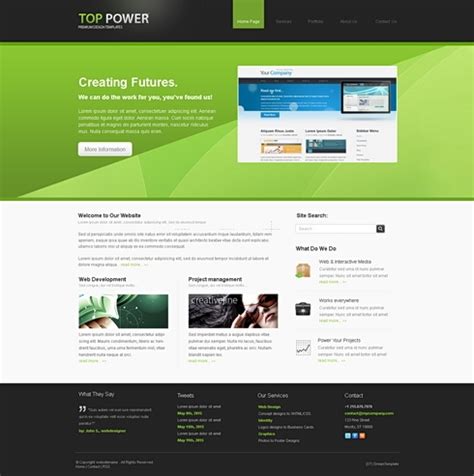 Toppower D HTML Template D Templates Website Templates Templatesold Com