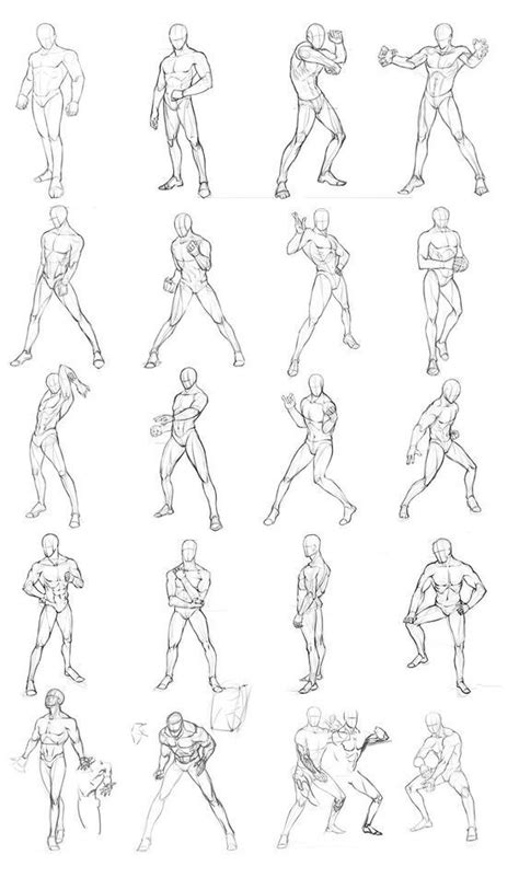 Como Desenhar Proporção Corporal Em Anime Artofit