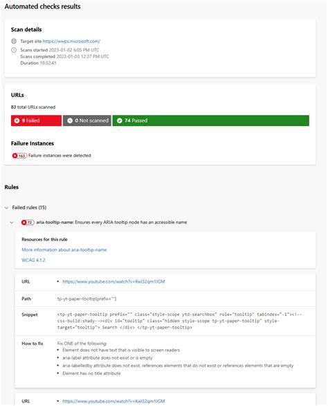 Wcp Accessibility Scan Crawler Flagging Issues Outside Domain Issue