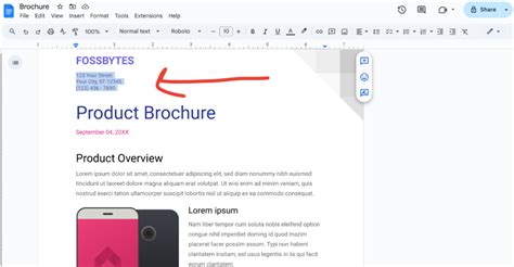 How To Make A Brochure On Google Docs Fossbytes