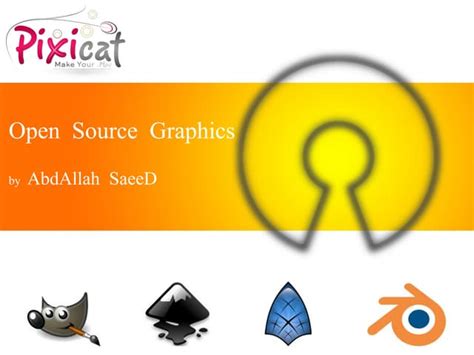 Open Source Graphics Ppt Graphics Software Computer Software And Applications